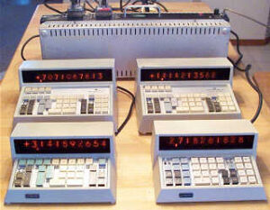 Desktop calculators – Wang Museum